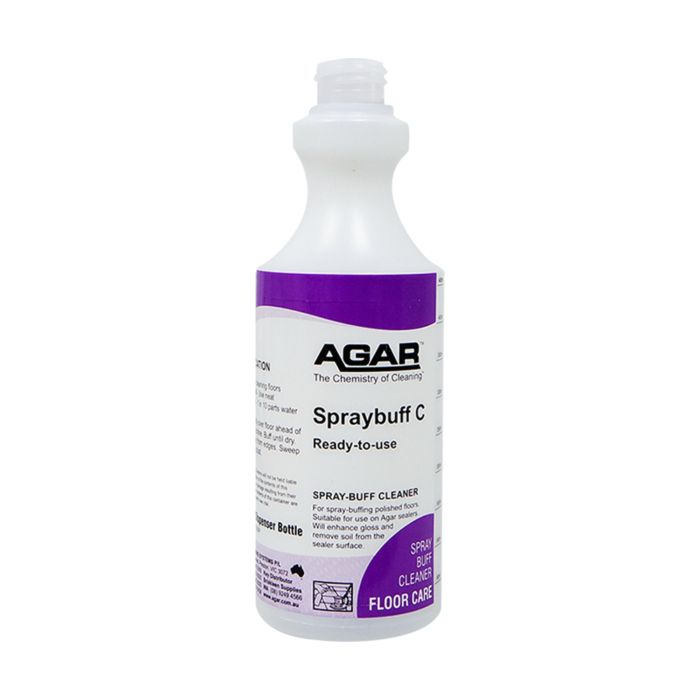 Agar Spray-Buff Cleaner Spray Bottle 500ml- Spraybuff C – Cleaners Gallery