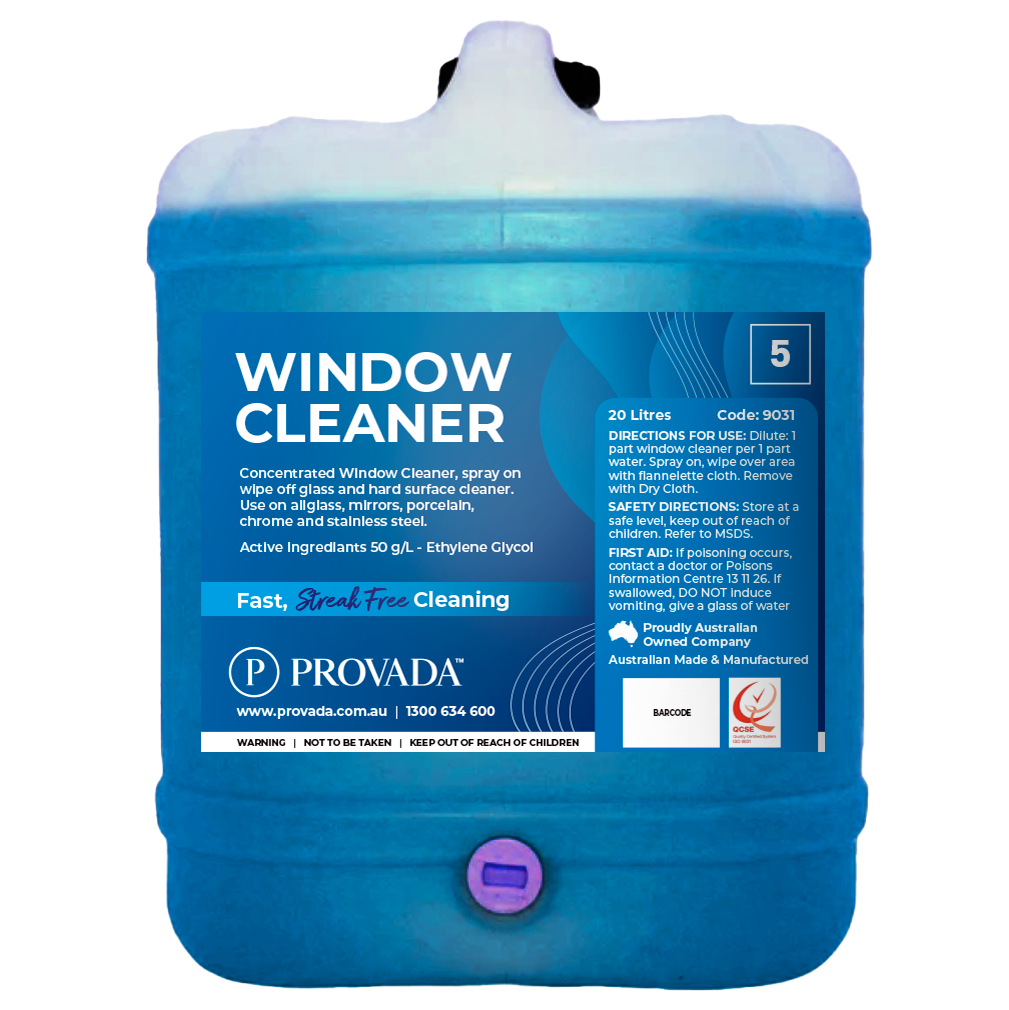 PROVADA Streak Free Window Cleaner 20L – Cleaners Gallery