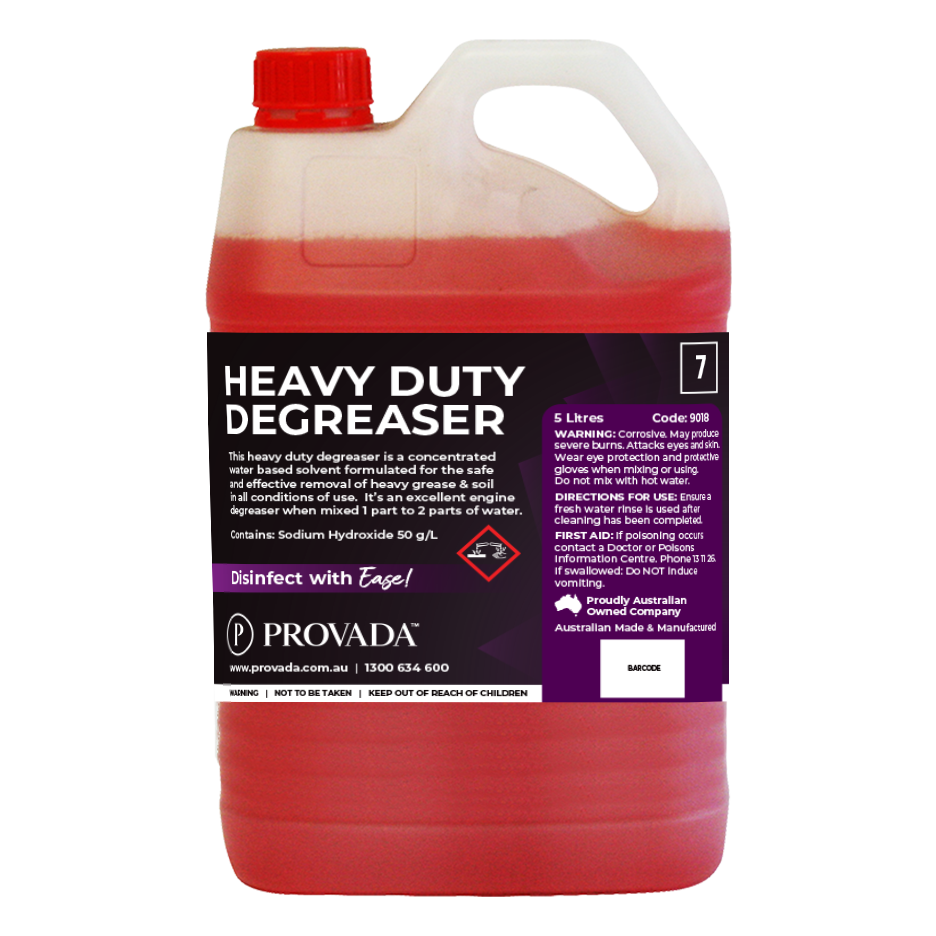 PROVADA Heavy Duty Degreaser 5L – Cleaners Gallery