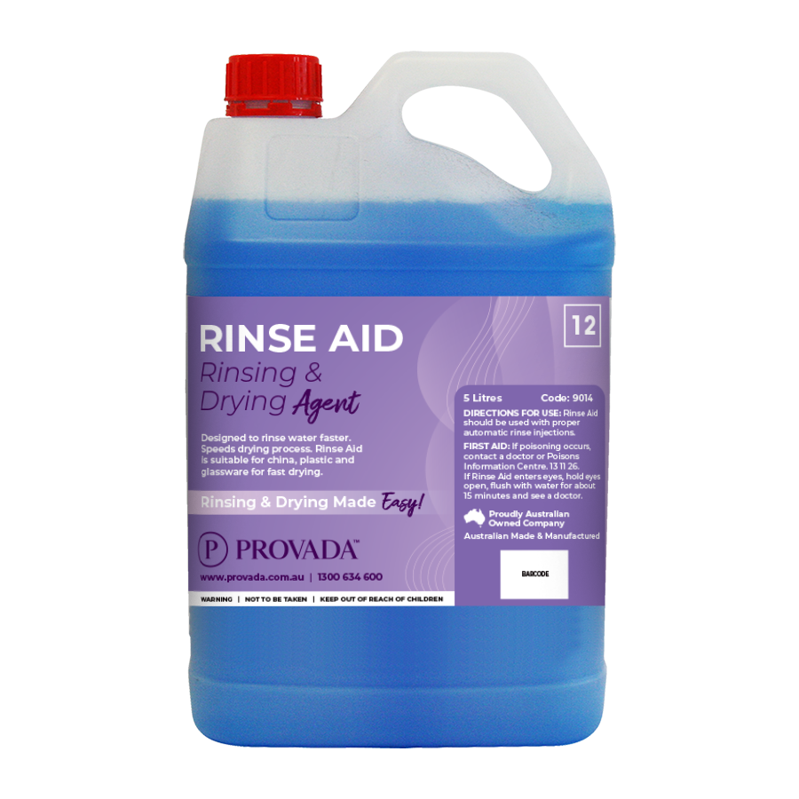 PROVADA - 5L/20L Rinse Aid – Cleaners Gallery