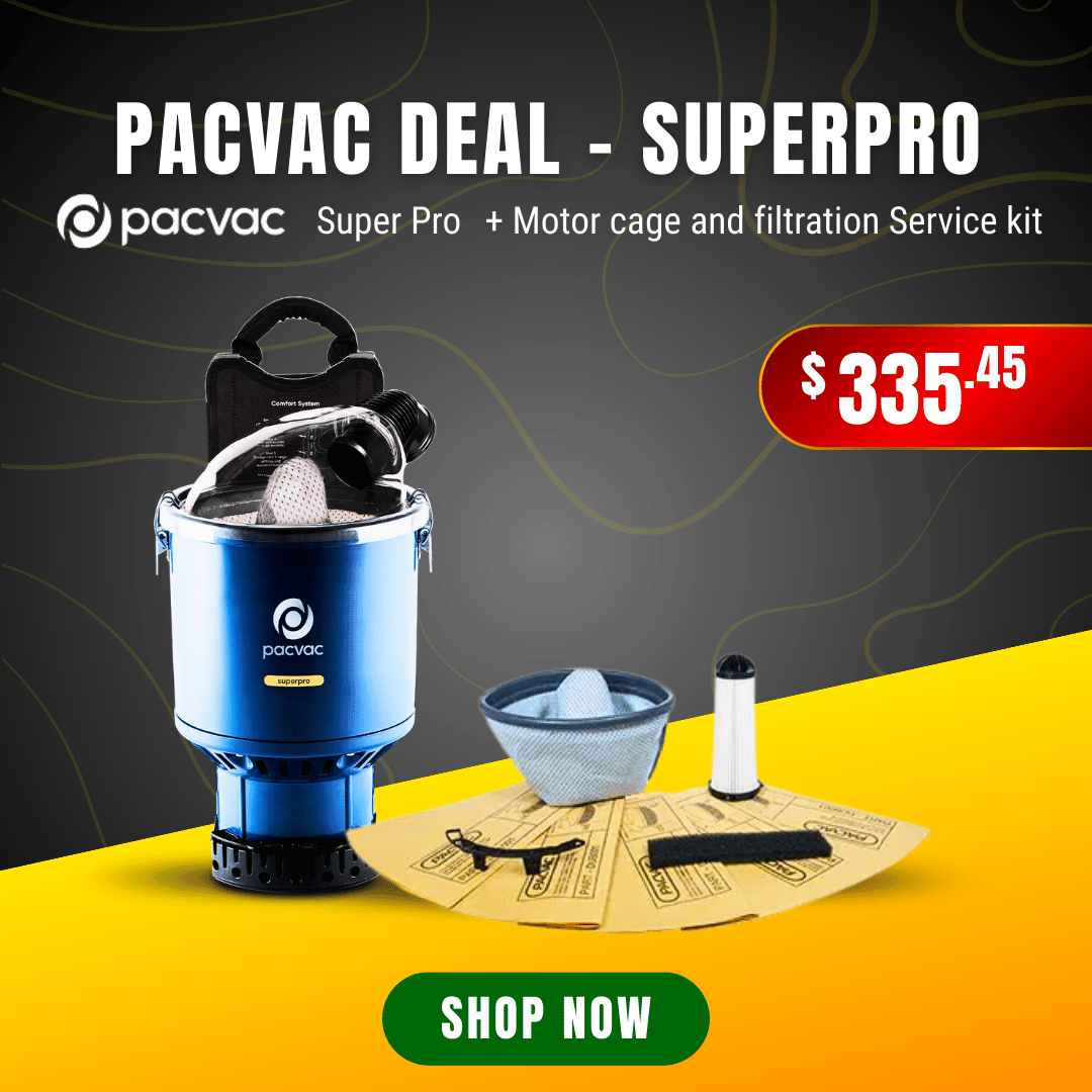 Pacvac Deal – SuperPro – Cleaners Gallery