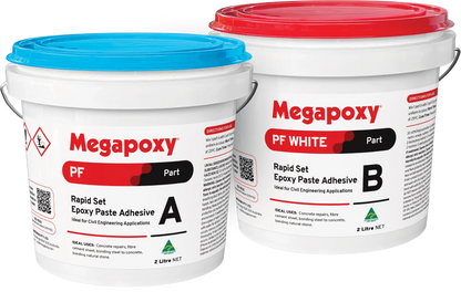 Megapoxy PF White-Rapid Set Epoxy Paste Adhesive KIT (3 Minutes ...