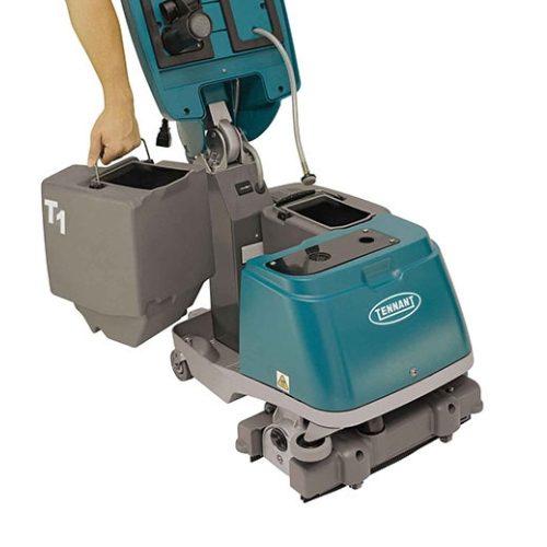 Tennant T1 Walk-Behind Floor Scrubber – Cleaners Gallery
