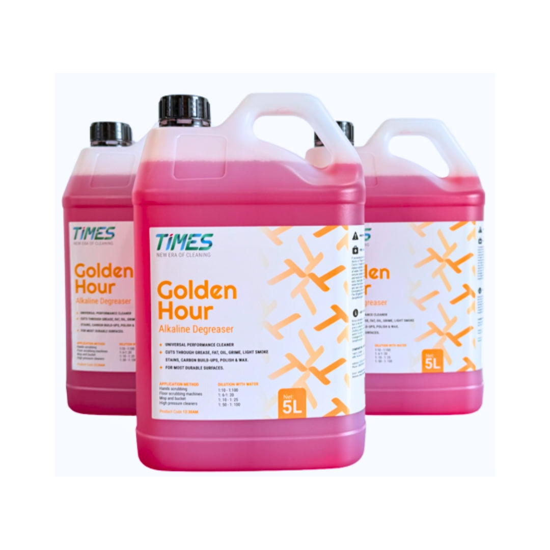 Times Golden Hour Heavy Duty Alkaline Degreaser – Cleaners Gallery