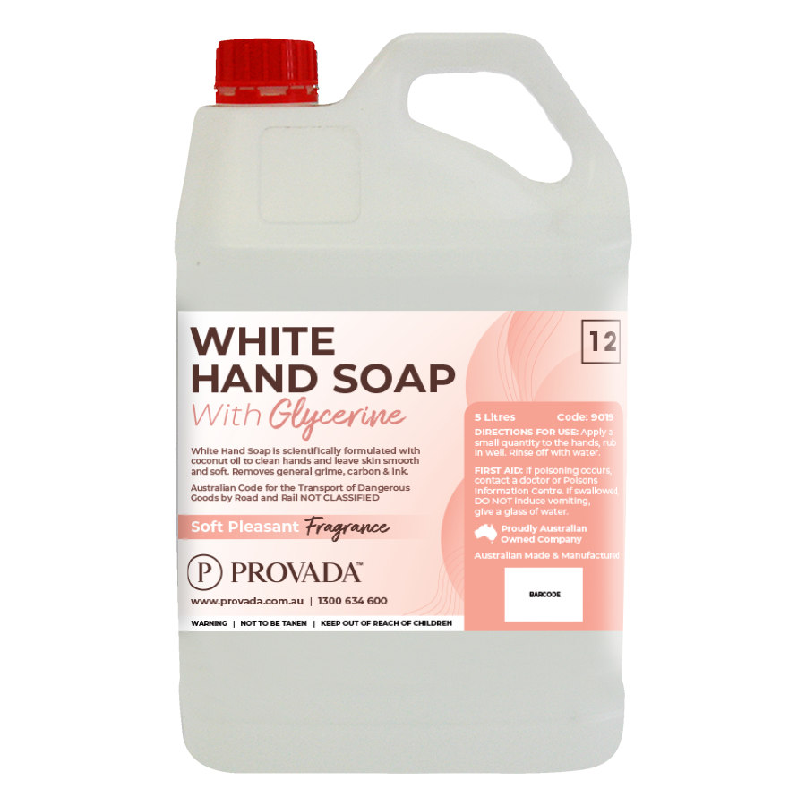 PROVADA White Hand Soap 5L – Cleaners Gallery