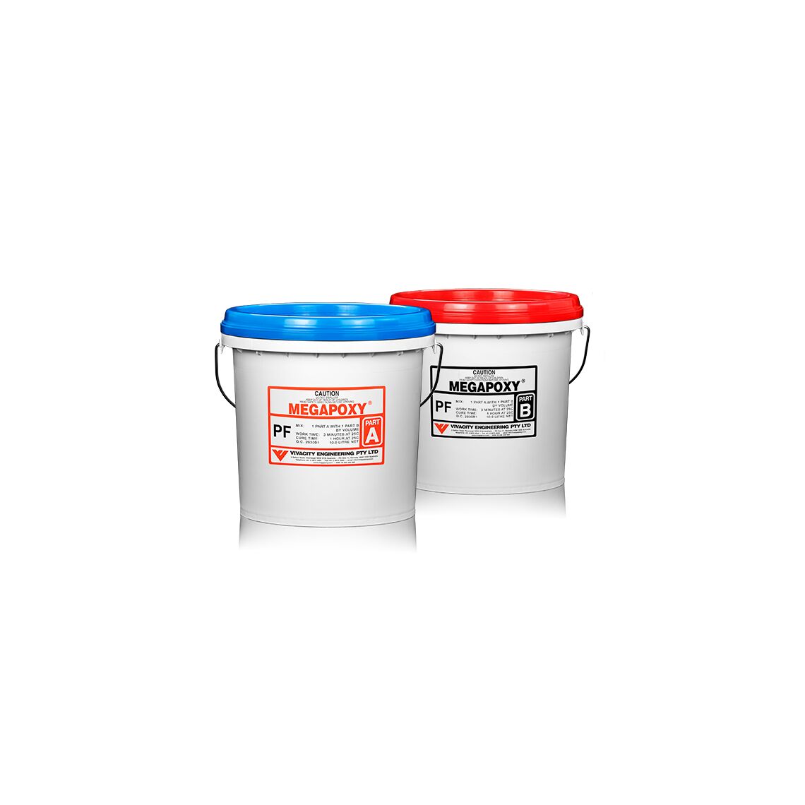 Megapoxy PF White-Rapid Set Epoxy Paste Adhesive KIT (3 Minutes ...